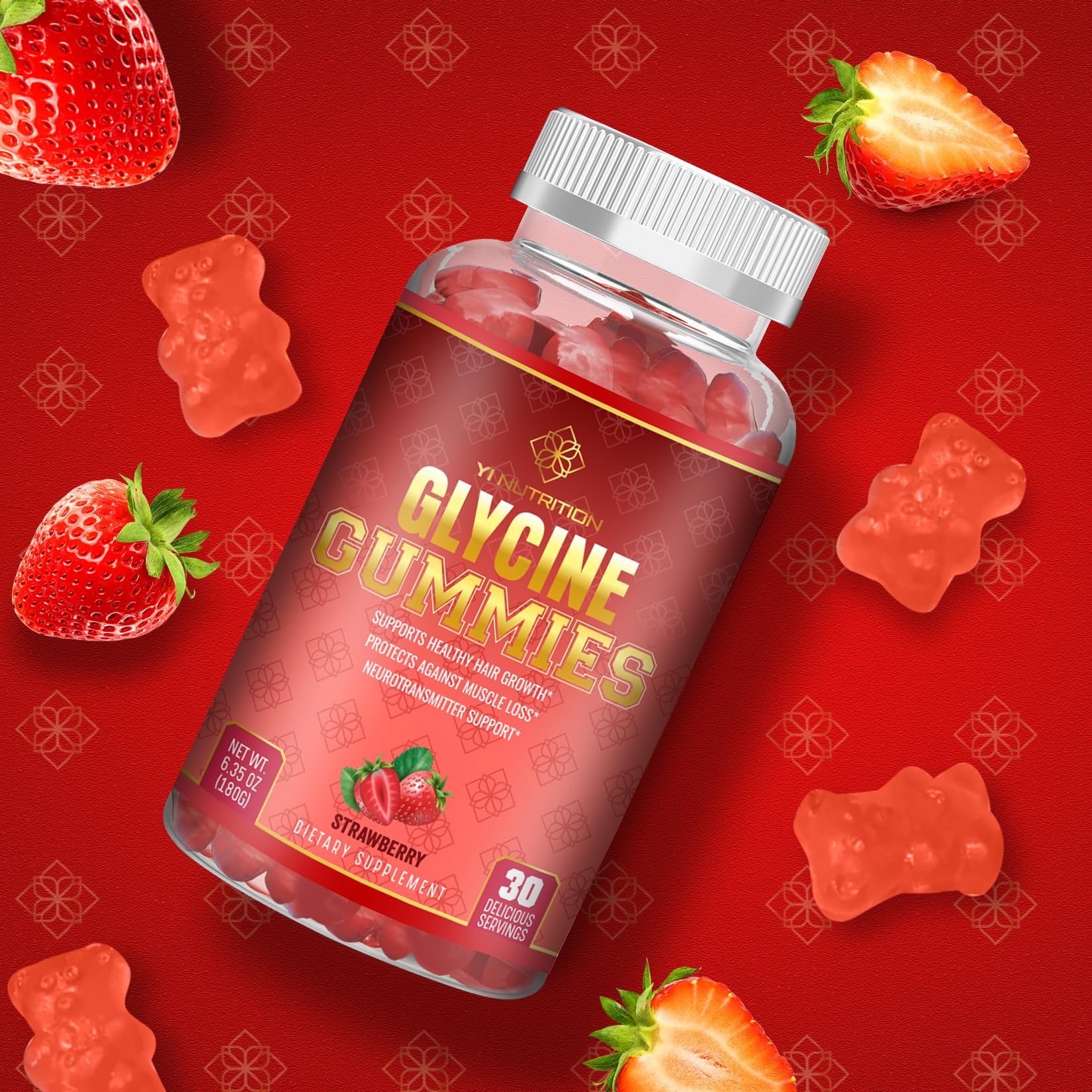 Mua Glycine Gummy - World's First Glycine Gummy! Sugar-Free, No ...