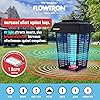Flowtron Bug Zapper, 1 Acre of Outdoor Coverage with Powerful 40W Bulb ...