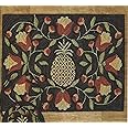 Amazon.com: Park Designs Pineapple Hooked Rug : Home & Kitchen