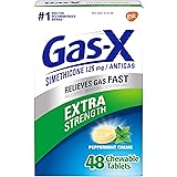 Amazon.com: Gas-X Extra Strength Peppermint Chewable Tablet for Fast ...