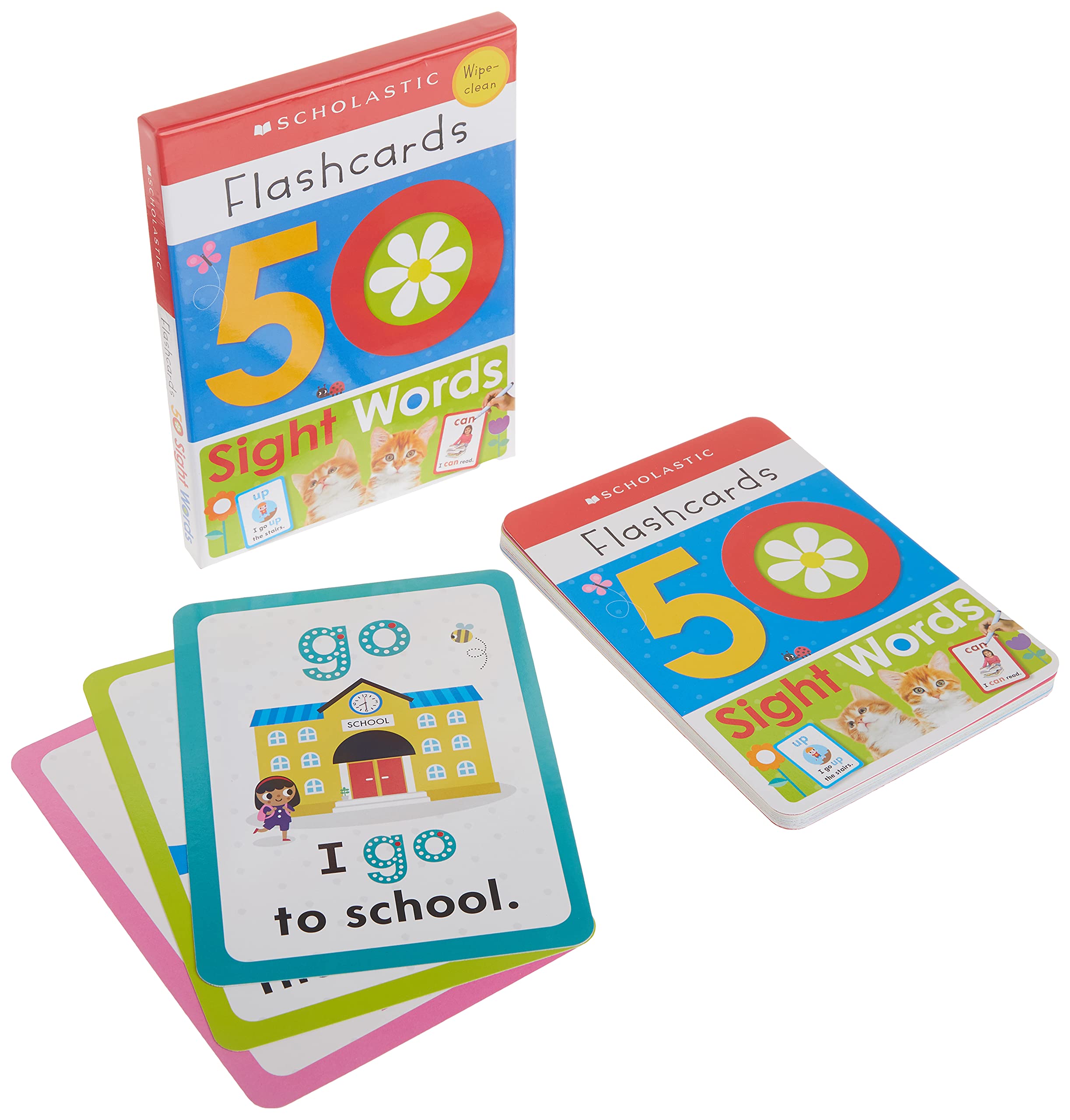 Mua 50 Sight Words Flashcards: Scholastic Early Learners (Flashcards ...