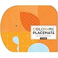Amazon.com: Petit Collage Color Me Placemats, Safari : Home & Kitchen