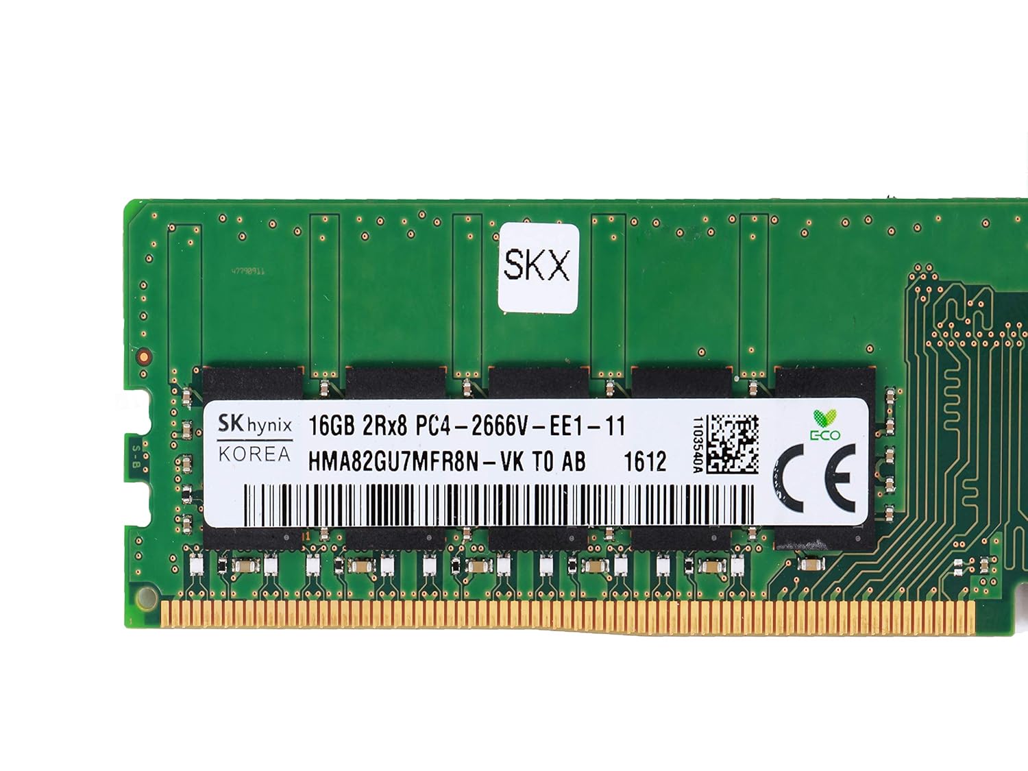 SK HYNIX 16GB PC4 2666V E DDR4 UNBUFFERED ECC 2RX8 Memory UDIMM SK HYNIX 16GB PC4 2666V E DDR4 UNBUFFERED ECC 2RX8 Memory UDIMM