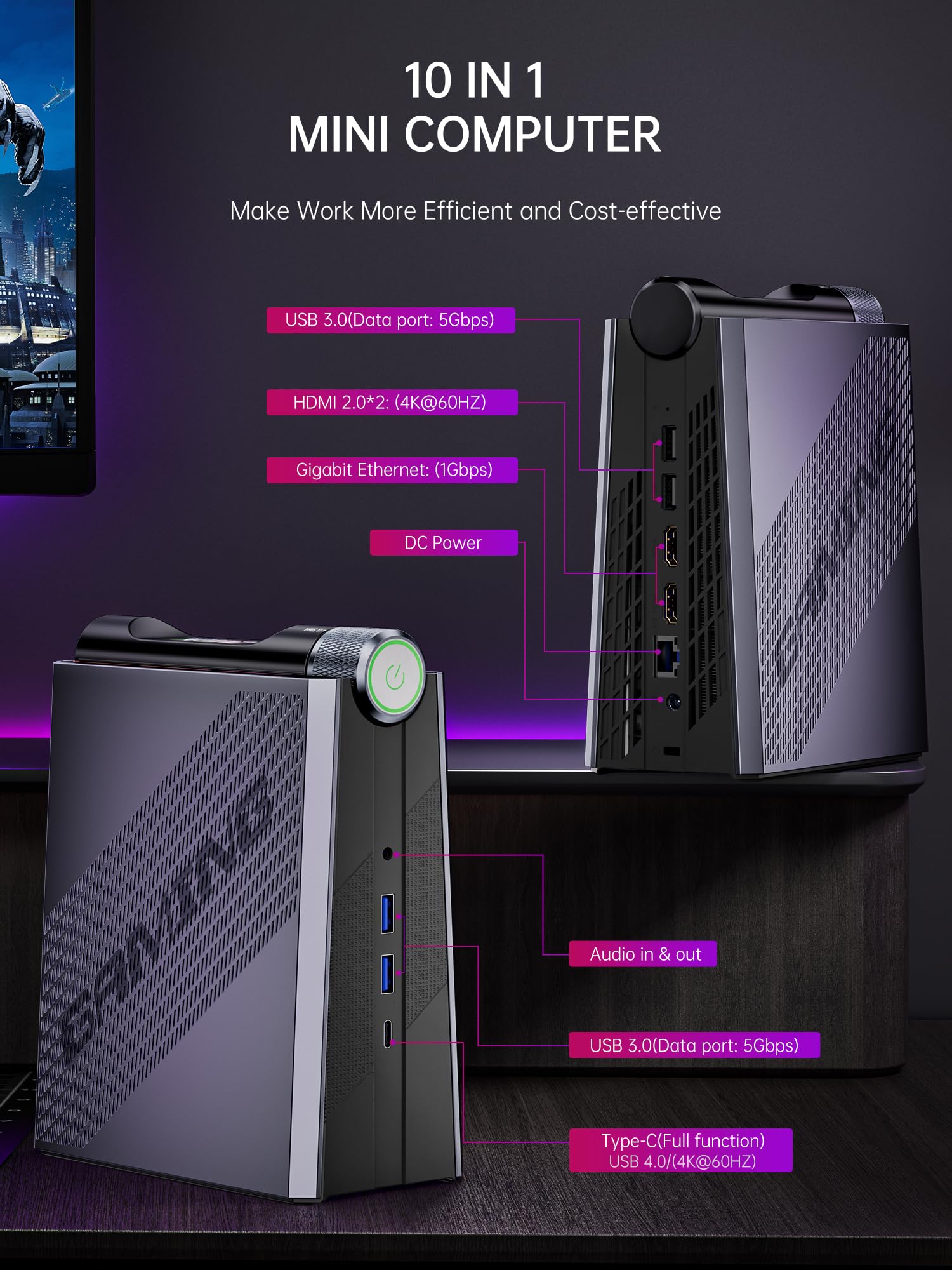 Mua [Gaming PC] Mini PC Ryzen 9 6900HX(up to 4.9Ghz), 32GB DDR5(Dual ...