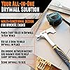 Mutt Tools Professional Drywall Hammer Hatchet – 14oz Head – Ergonomic ...