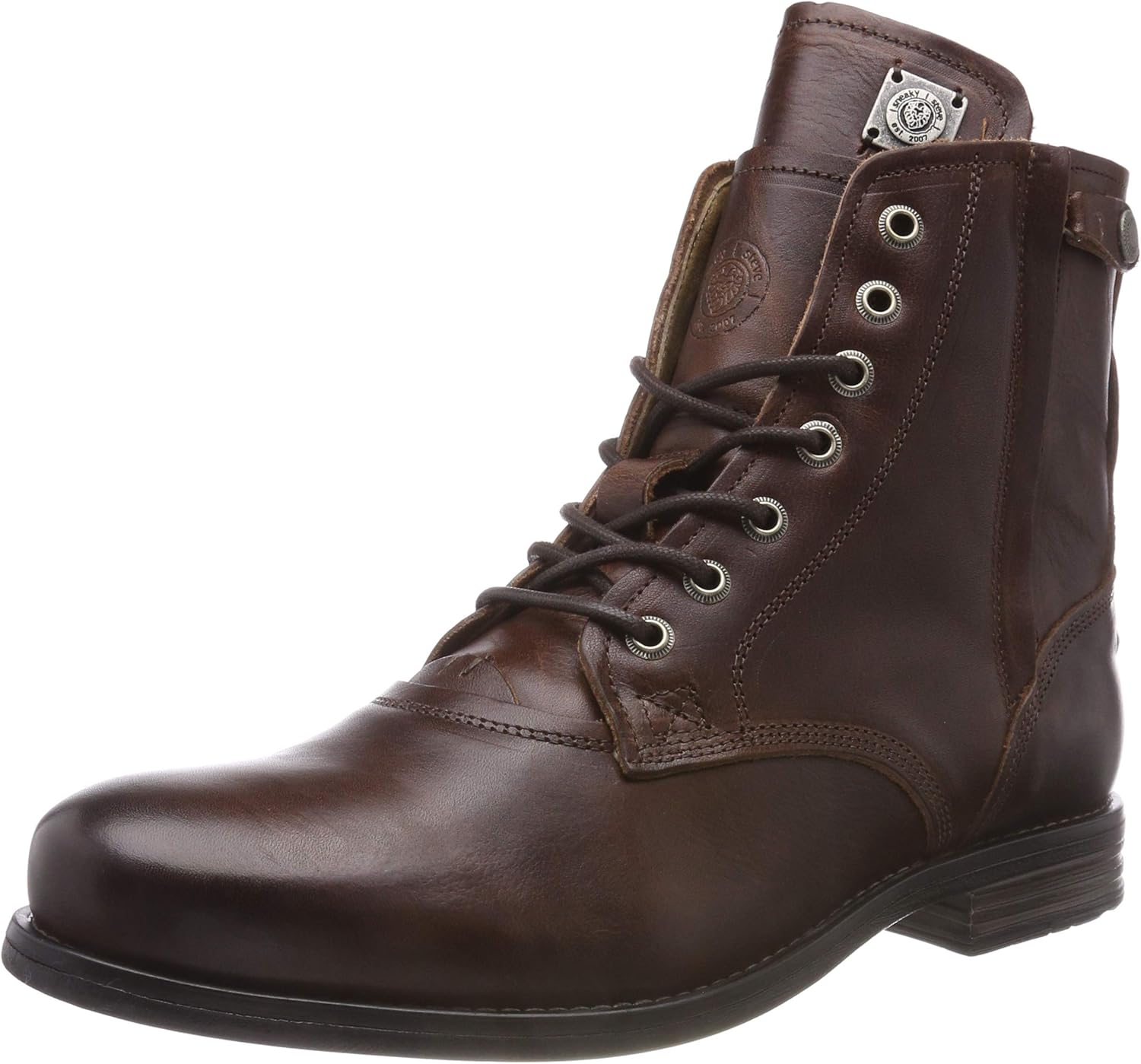 Amazon.com | Sneaky Steve Men's Ankle Classic Boots, Brown | Boots
