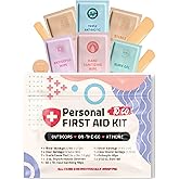 Amazon.com: UpOne 2 Pack Trval Portable Mini Travel Medicine Bag, First ...