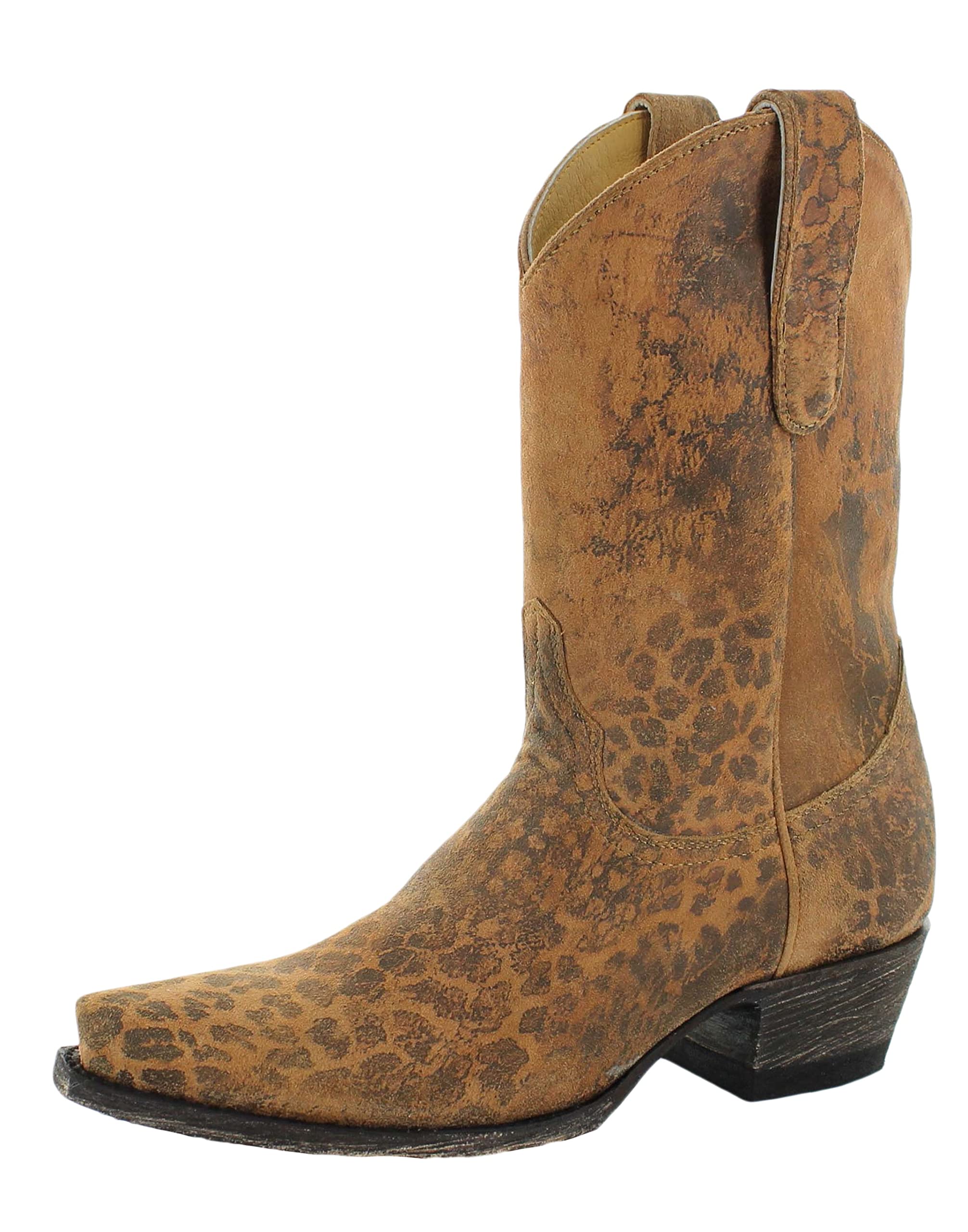 Old Gringo Yippee Ki Yay Women's Leopardito YP Western Cowboy Boots 9 ...