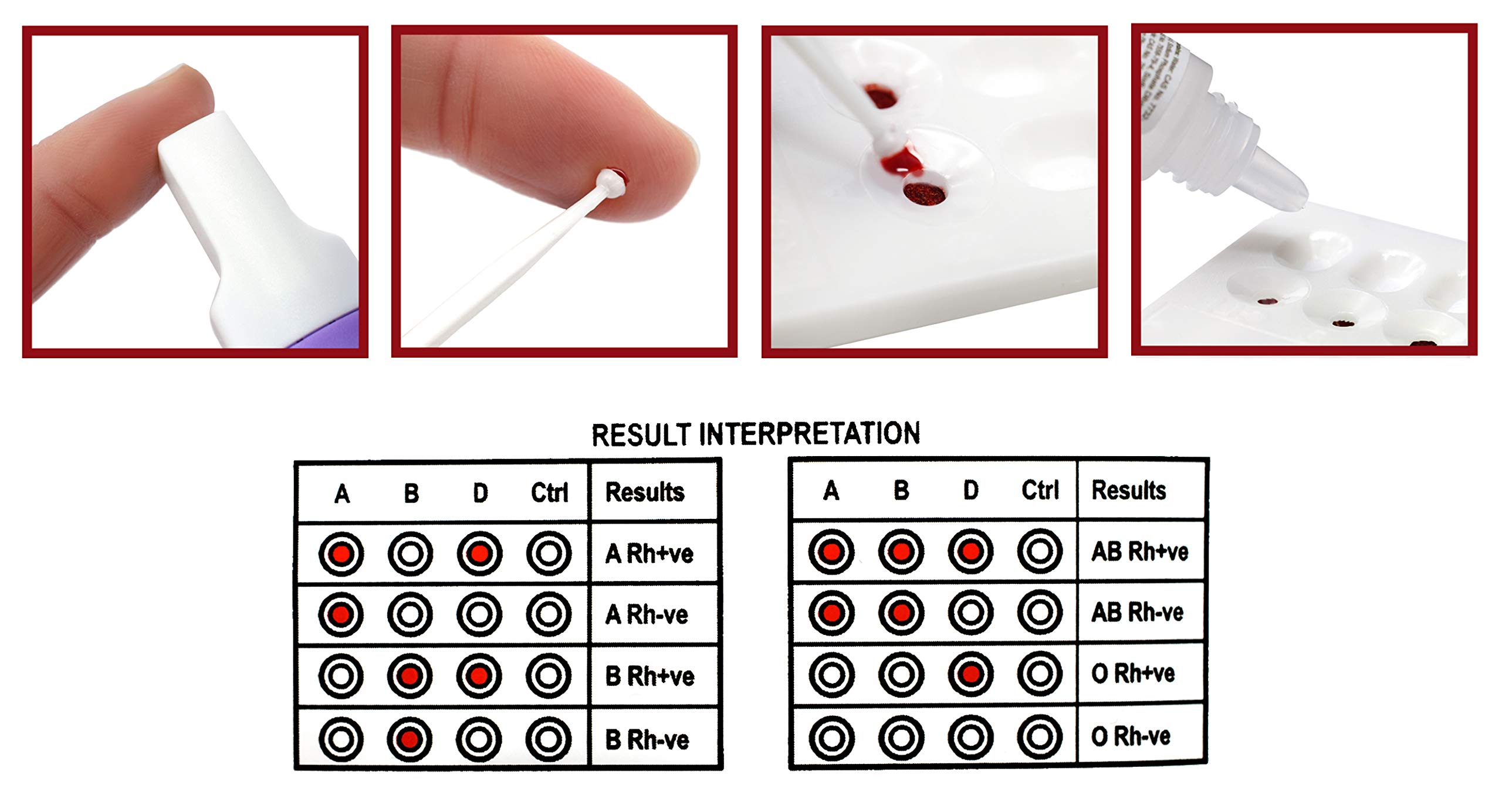 Mua ALDON Innovating Science ABO/RH Blood Type Test Kit - Educational ...