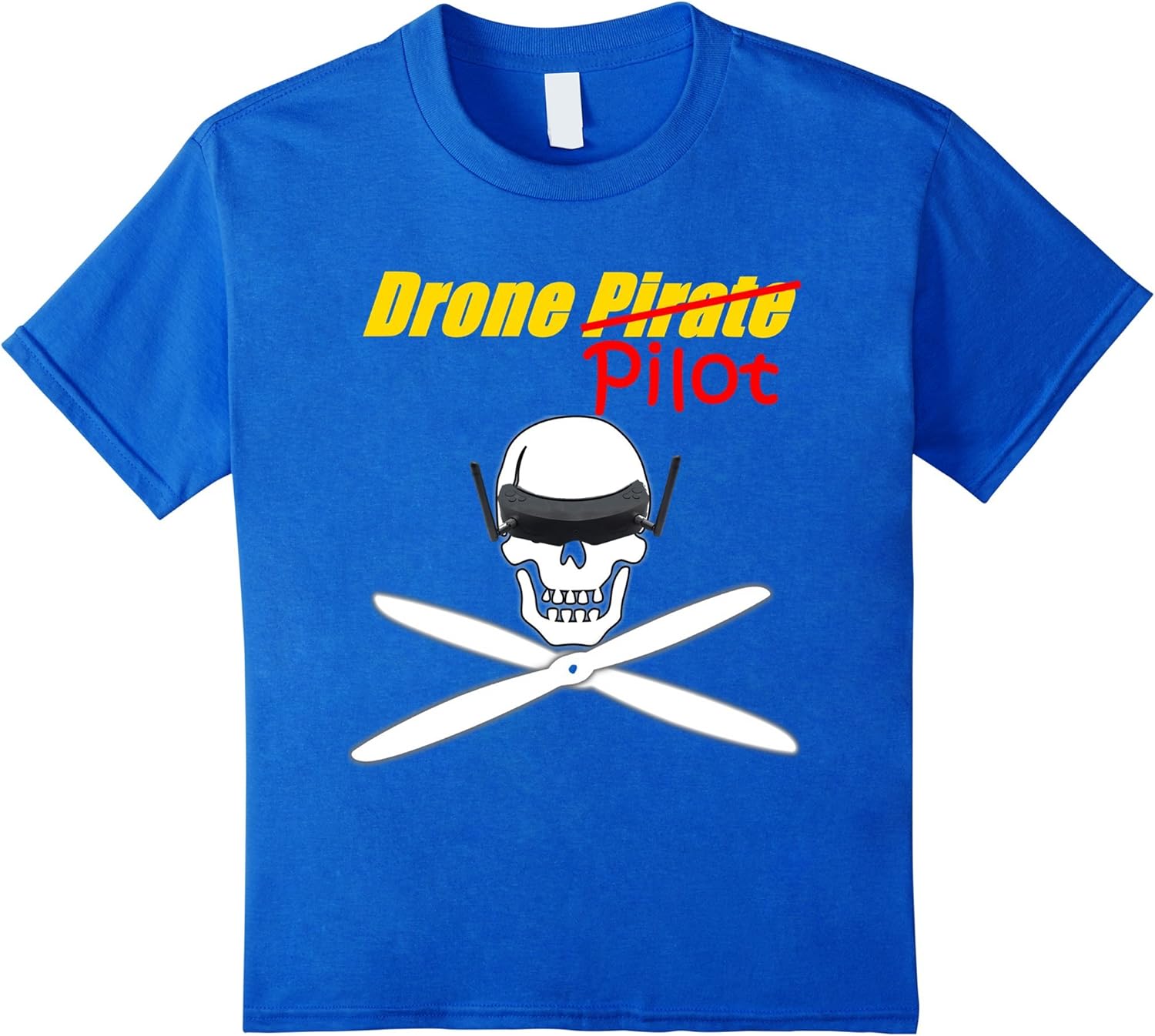 Amazon.com: FPV Drone Pirate or Pilot T-Shirt: Clothing