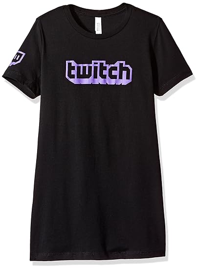 Amazon.com: Twitch Logo Women's S/S Crew: Clothing