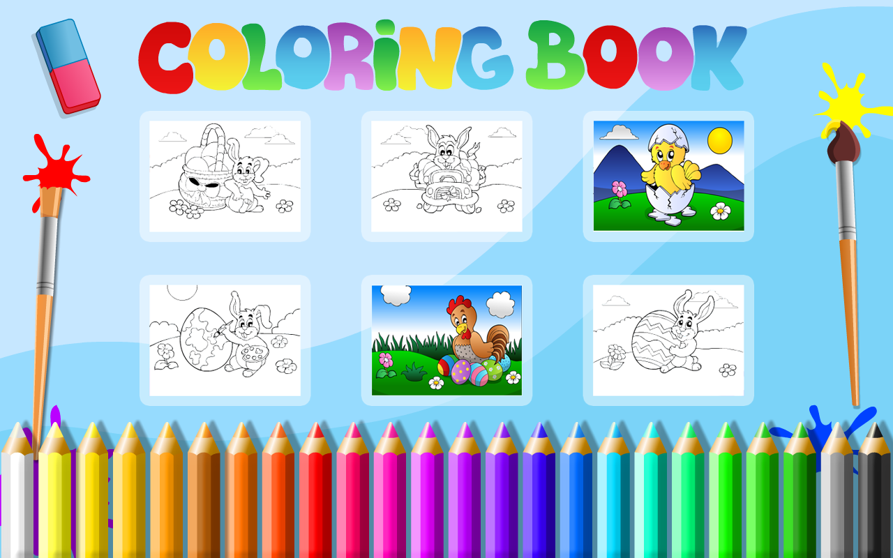 Preschool Kids Games • Tracing, Spelling, Coloring Book with Cute ...