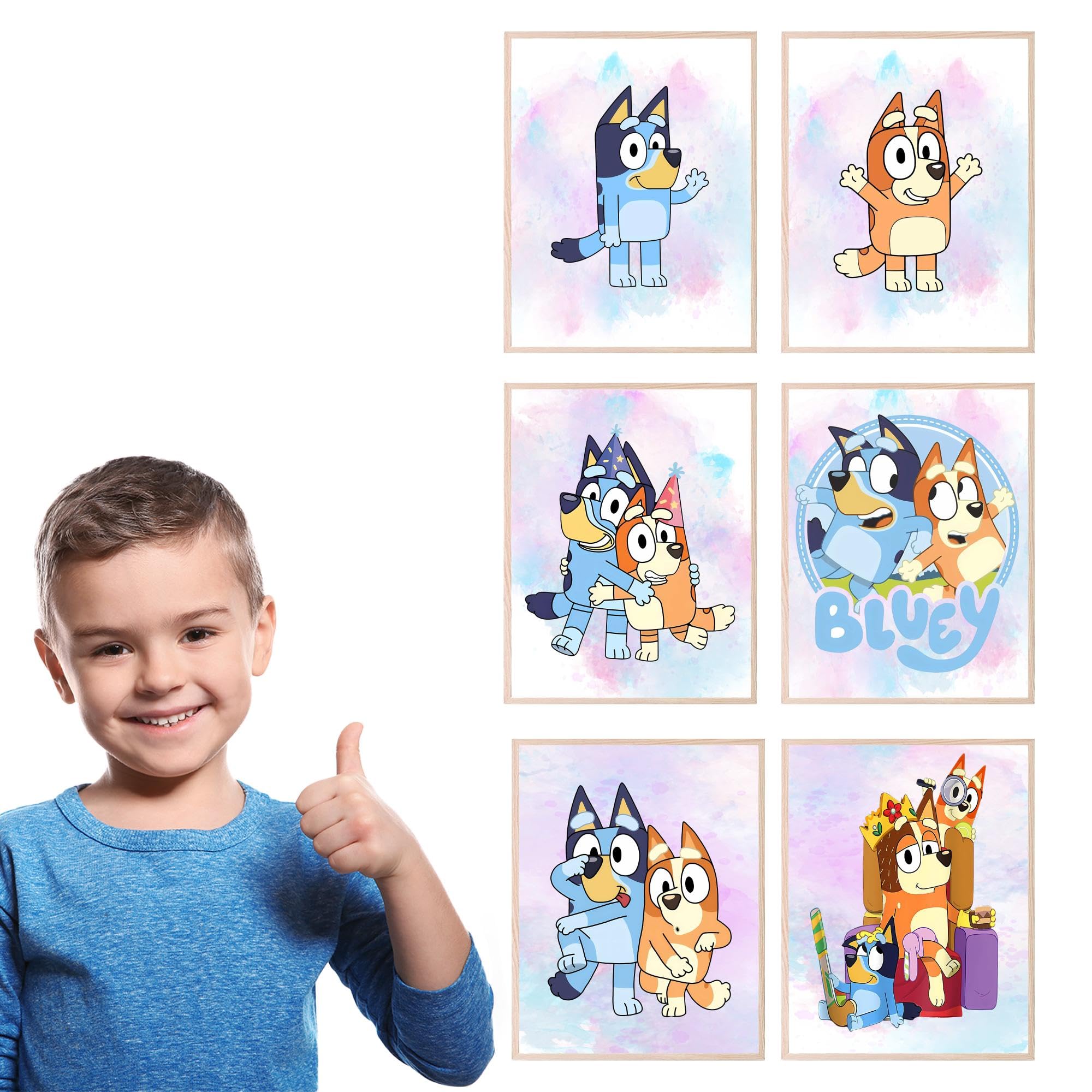 Mua BigWig Prints Bluey Poster - Bluey Room, Bluey Bedroom Decor, Bluey ...