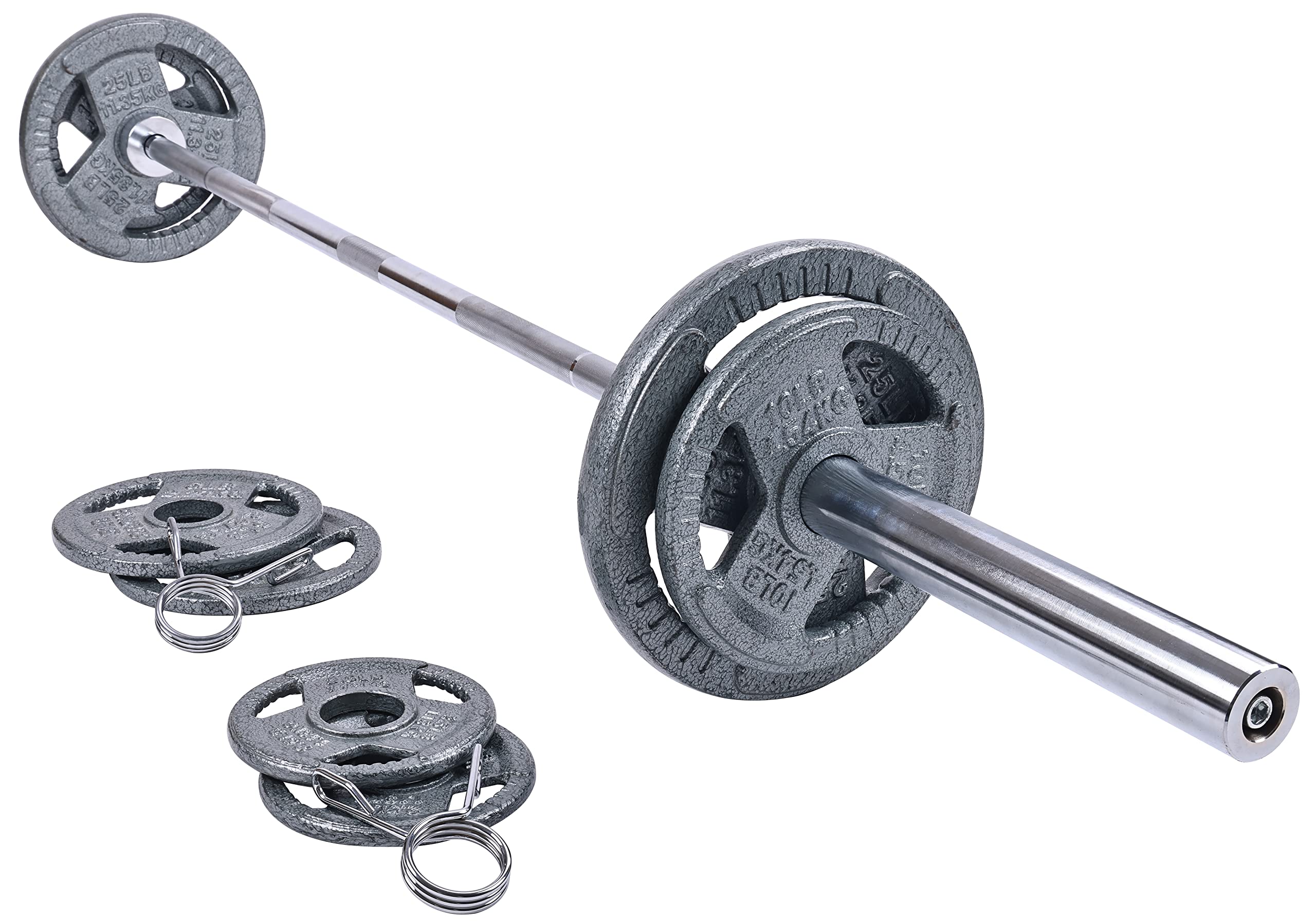 ***ONE PLATE***Signature Fitness Cast Iron Olympic 2-Inch Weight Plates ...