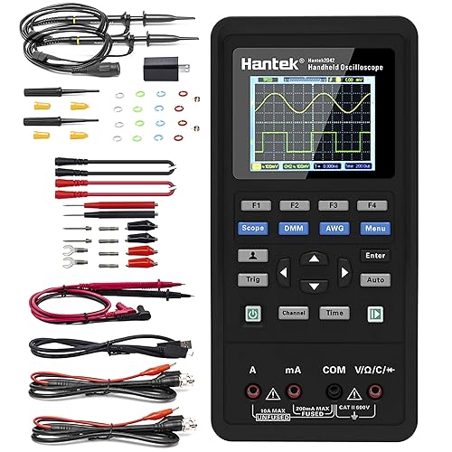 Hantek 3in1 Handheld Oscilloscope, 40MHz 2CH Automatic Digital ...