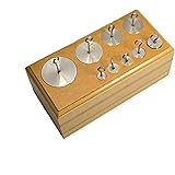 Troemner Stainless Steel Double Hooked Weights (Set of 9): Science Lab ...