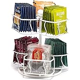 Amazon.com: Sorbus Tea Bag Spinning Carousel - Tea Caddy Organizer for ...