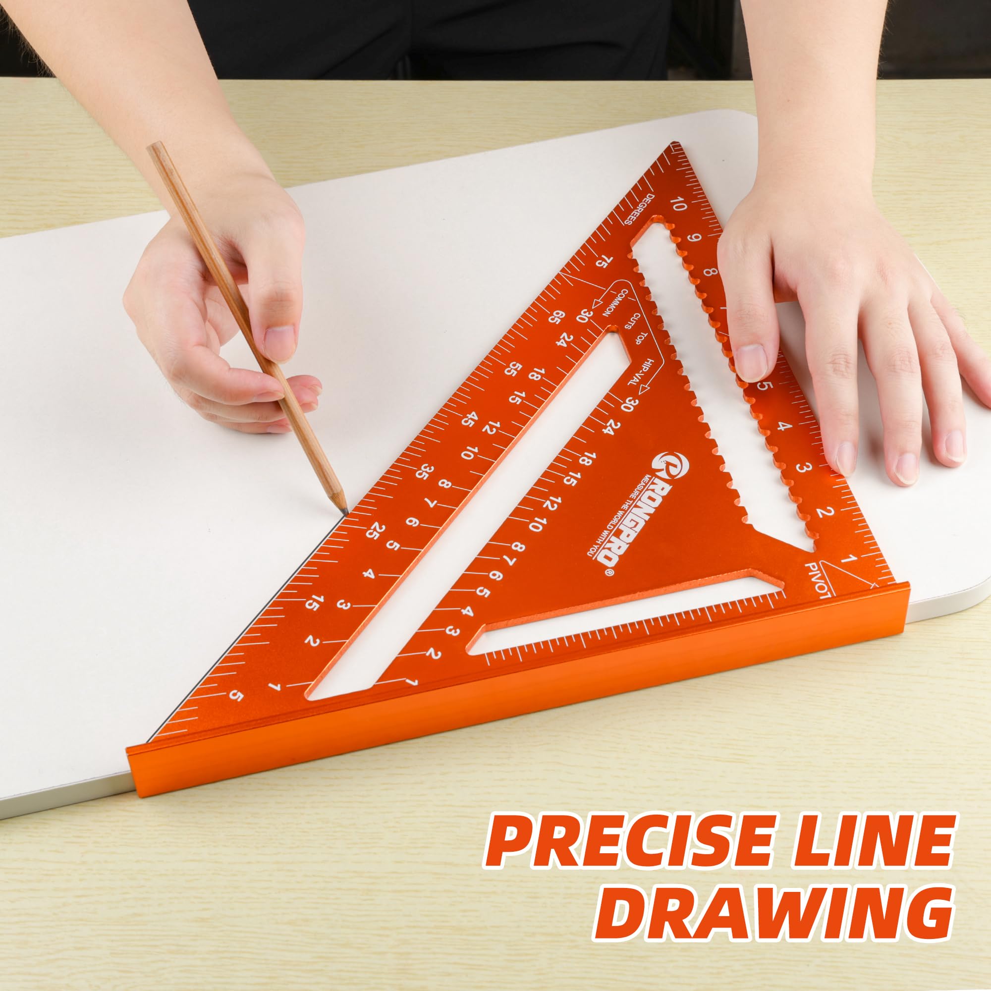 Mua 12 Inch Rafter Square, Carpenter Measuring Layout Tool, Aluminum ...