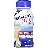 Amazon.com: Ensure Plus Nutrition Shake with 16 grams of protein, Meal ...