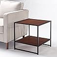 Amazon.com: ZINUS Dane 20 Inch Black Frame Side Table / End Table ...