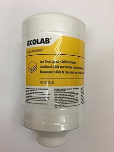 Amazon.com: Ecolab Low Temp Laundry Solid Destainer 4 lb (Case of 2 ...
