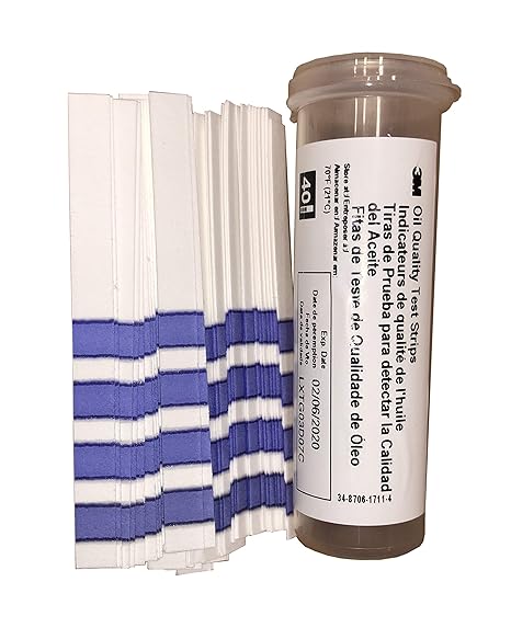 3M Frying Oil Quality Test Strips Kit, 1010 FMP 133-1232, Monitor ...