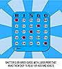 Regal Bingo Bulk Bingo Cards with Sliding Windows - Reusable Large ...