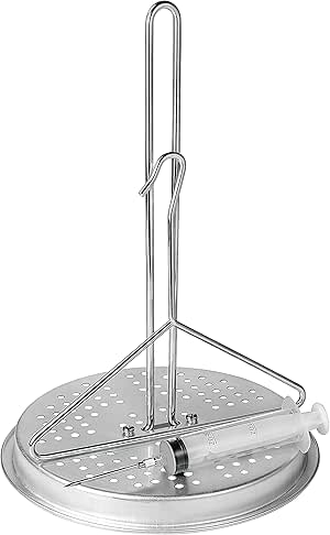 Amazon.com: BOHK Perforated Aluminum Turkey Chicken Poultry Deep Frying ...
