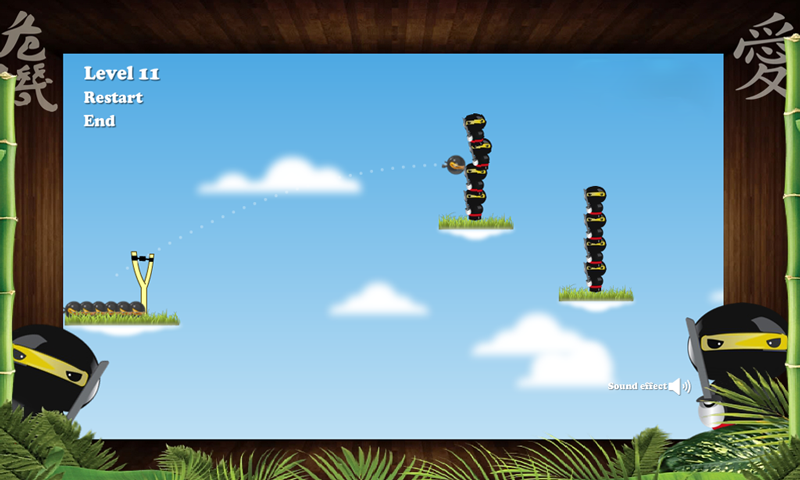 Slingshot Ninja Knockdown - Strategy Game:Amazon.com:Appstore for Android