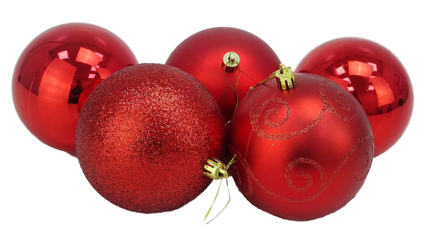 Christmas Concepts® Pack of 5 - Extra Large 100mm Christmas Tree ...