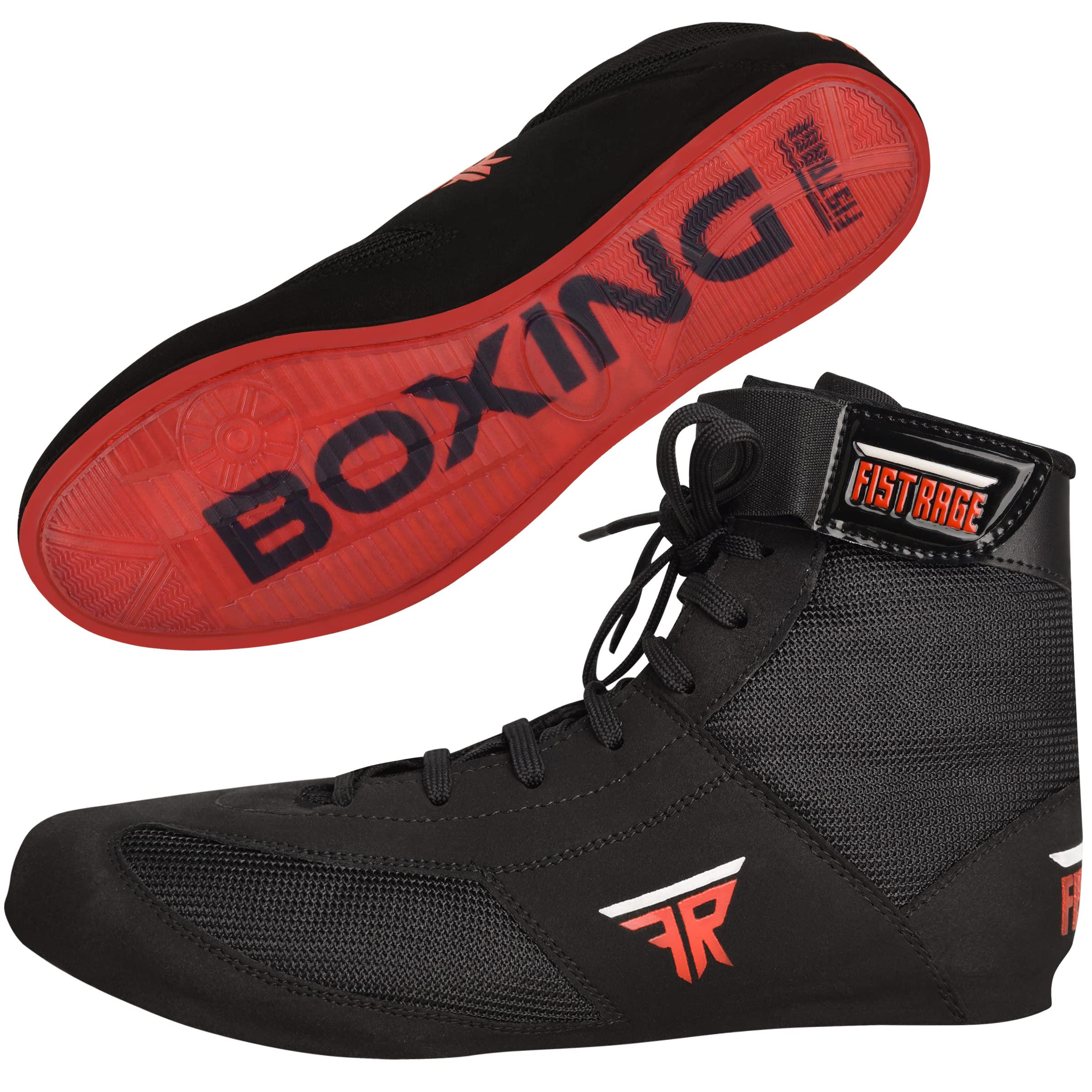 Mua FISTRAGE FR FISTRAGE Leather Kick Boxing Shoes Fighting Sports ...