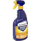 Amazon.com: Microban 24 Hour Bathroom Cleaner and Sanitizing Spray ...