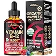Amazon.com: USDA Organic Vitamin B12 Sublingual Drops - 5000 mcg Liquid ...