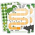 Amazon.com : 10 Dinosaur Reward Chart with 216 Round Stickers ...