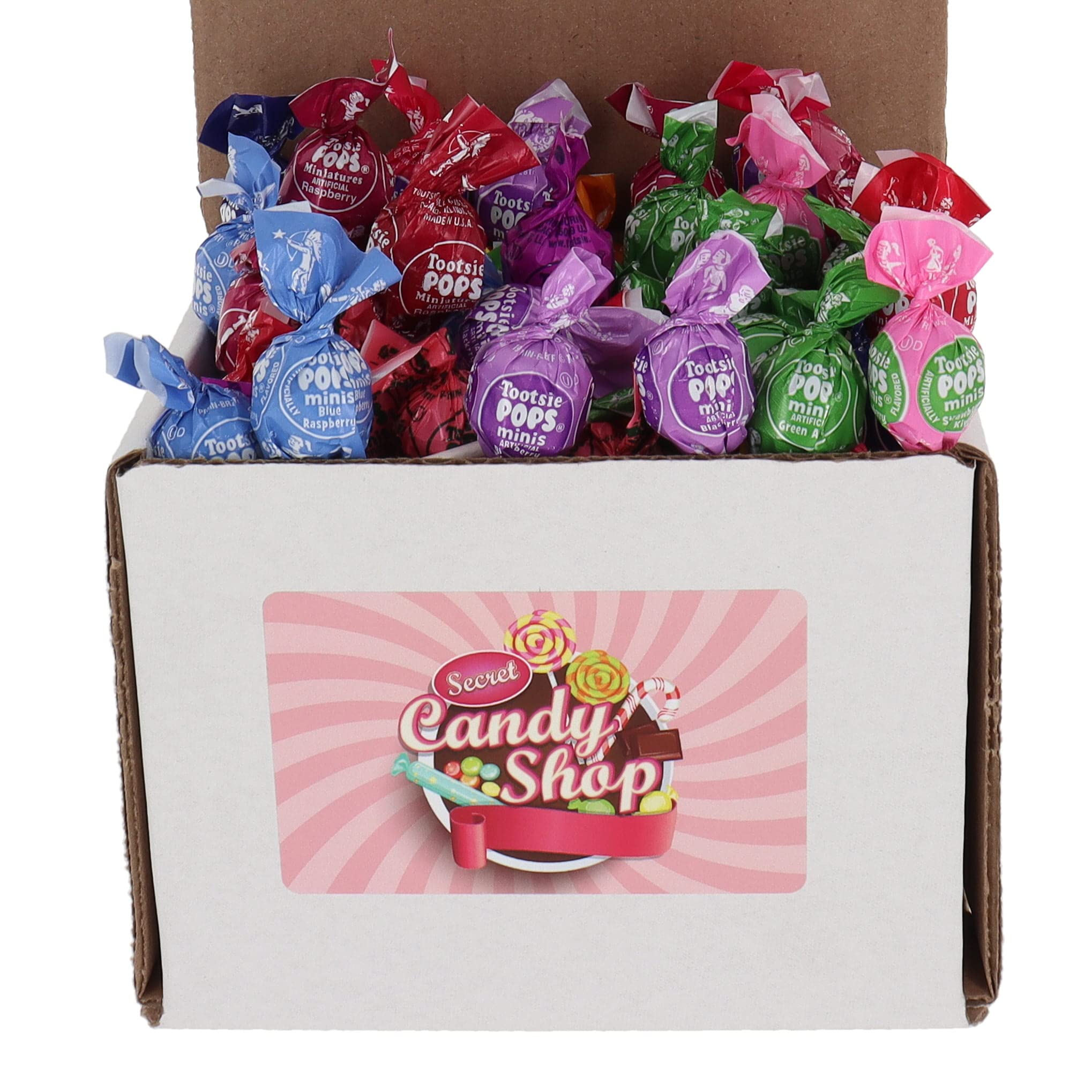 Mua SECRET CANDY SHOP Tootsie Pops Lollipops Miniature Mini 50 Lollies ...