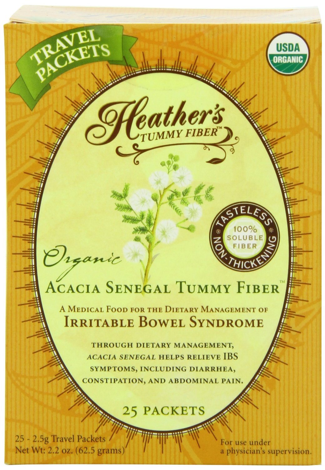Amazon.com: Heather's Tummy Fiber Acacia Senegal BULK KIT (3 - 1lb ...