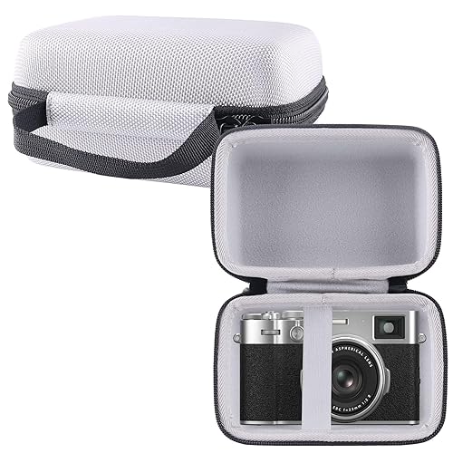 WERJIA Hard EVA Travel Case for Fujifilm X100VI X100V X100F X100S Digital Camera Case (gray) in ...
