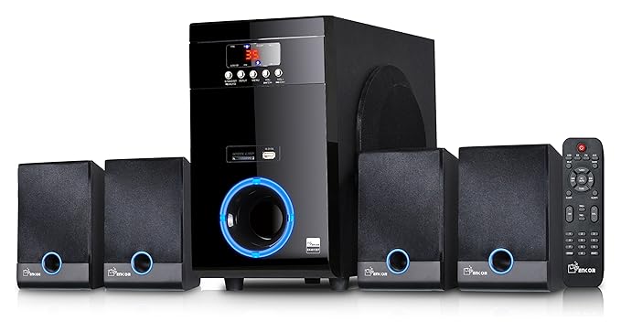 ENKOR 4.1 CH Series Wired Speaker System (Black, EK4813) Price: Buy ...