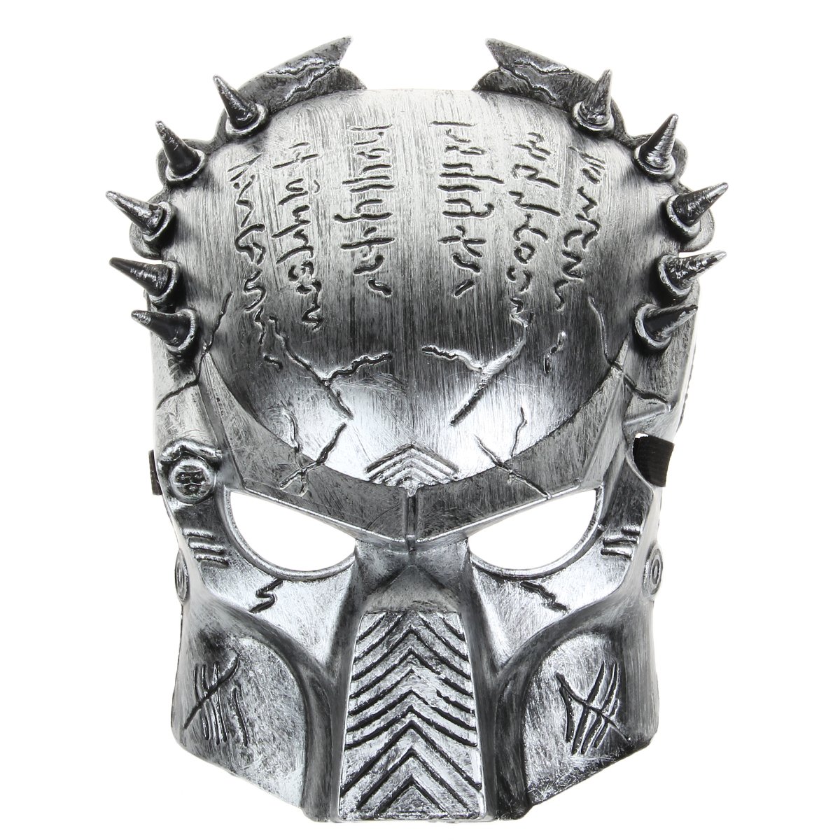 Cool Predator Mask for Halloween Masquerade Cosplay - Silver Gray for ...