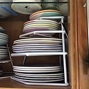 Corner Plate Stacker, plate stand: Amazon.co.uk: Kitchen & Home