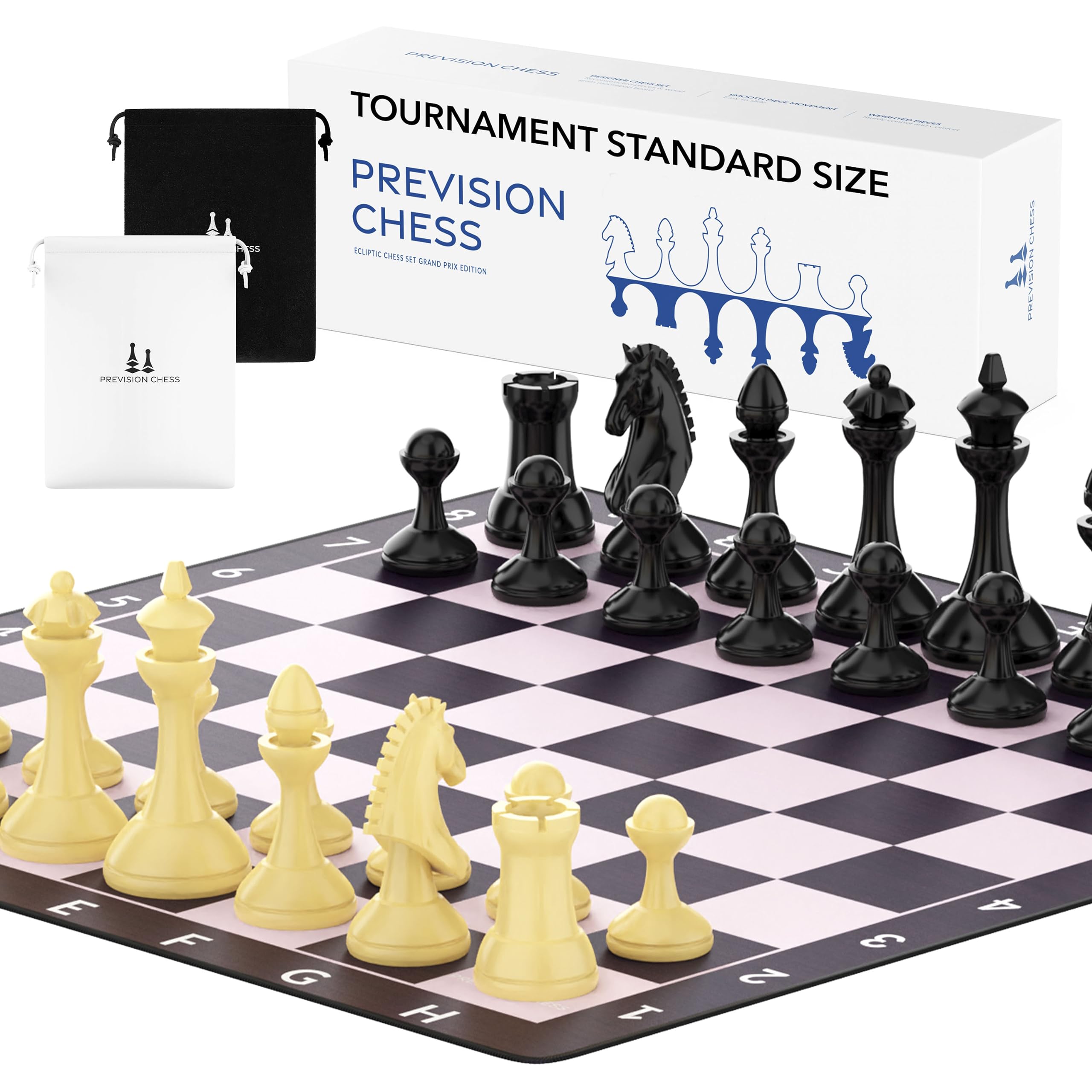 Mua Prevision Chess Ecliptic Style Themed Tournament Chess Set,Weighted ...