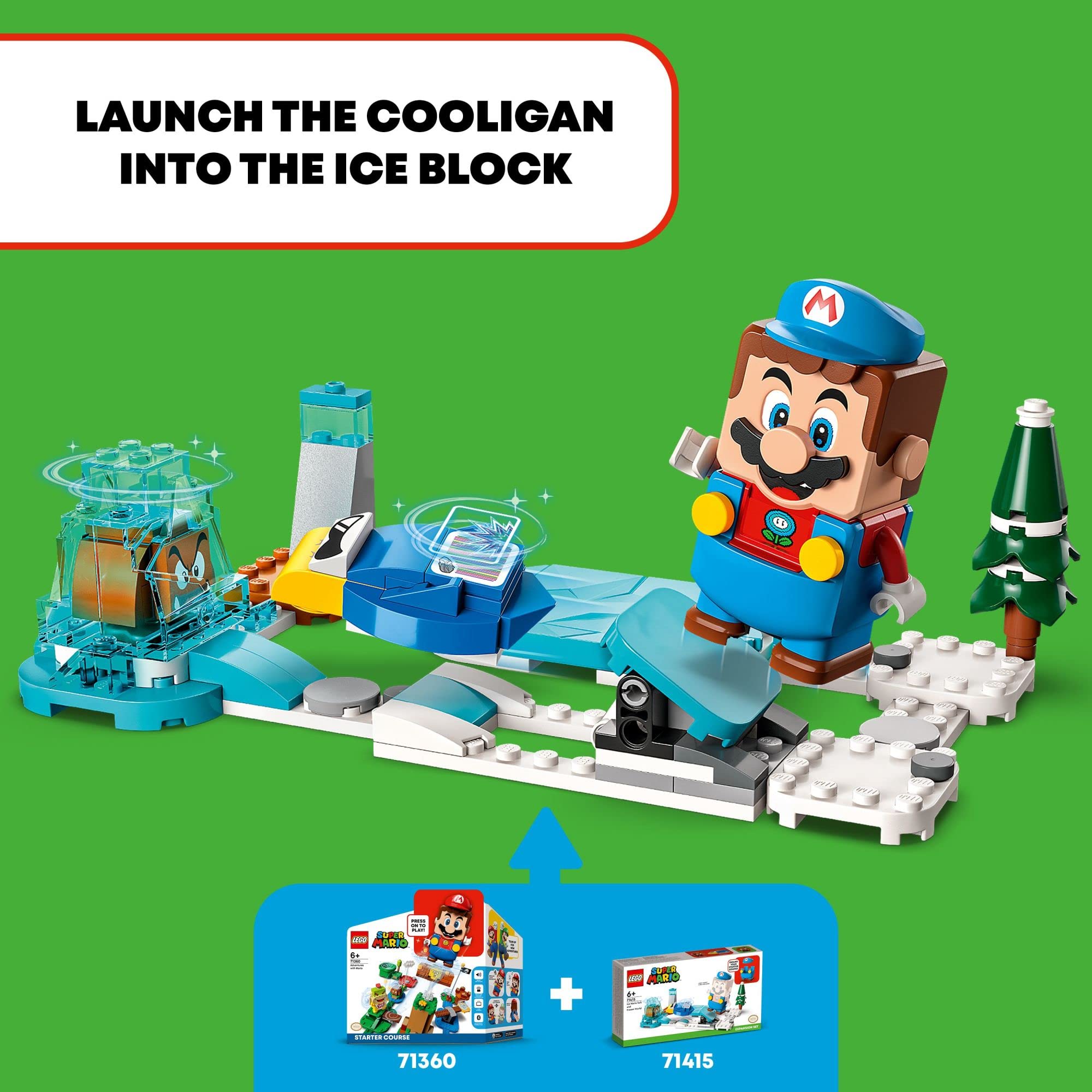 Mua Super Mario Ice Mario Suit and Frozen World Expansion Set 71415 ...