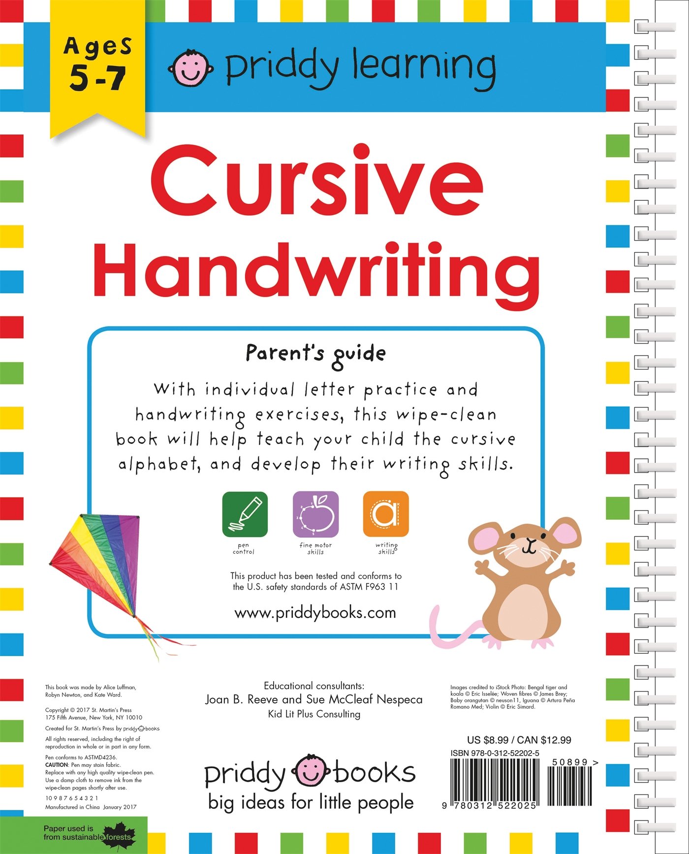 Mua Wipe Clean Workbook: Cursive Handwriting: Ages 5-7; wipe-clean with ...