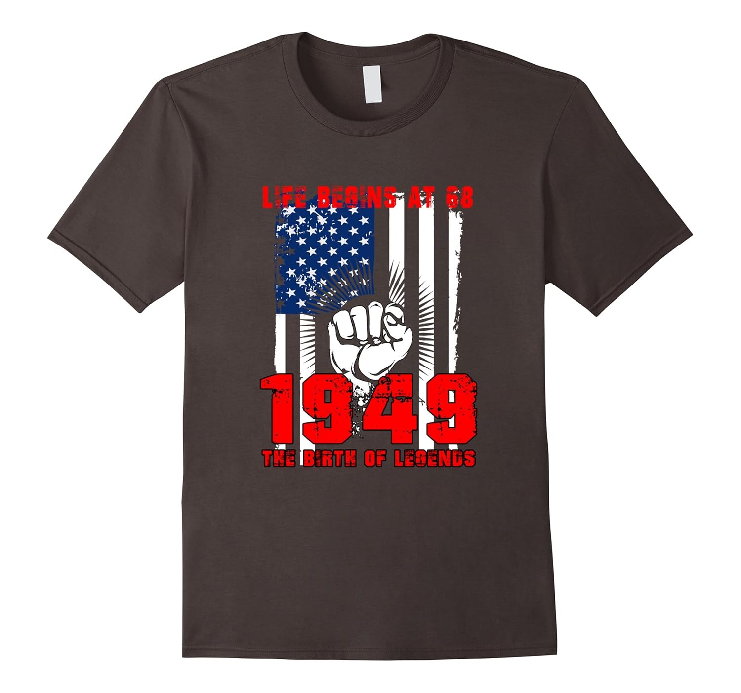 Journey to 68th Birthday T shirts for Men, Women Turning 68-4LVS