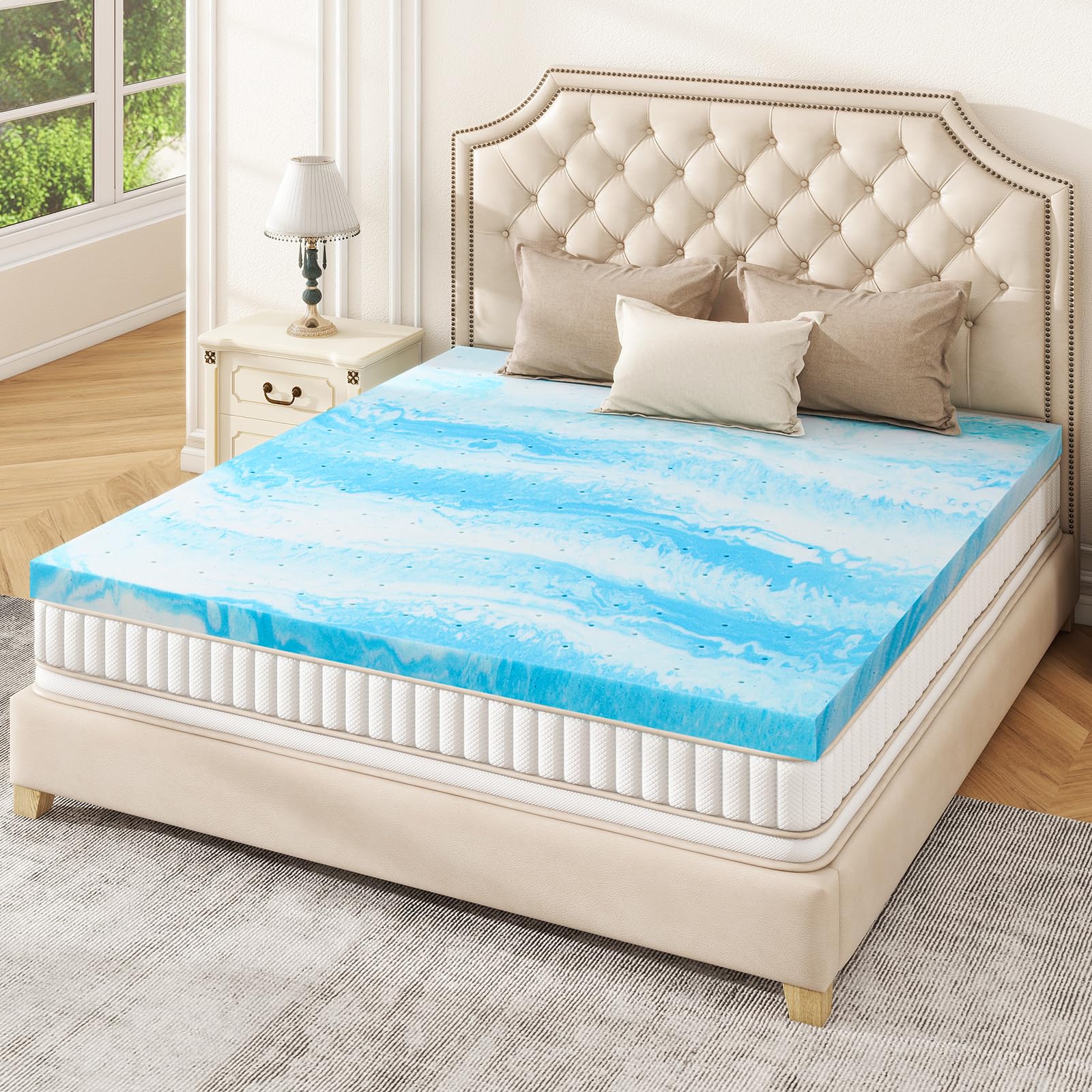 Mua Mattress Topper Queen - 2 Inch Memory Foam Mattress Topper Queen ...
