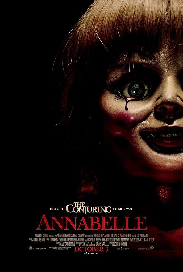 ANNABELLE MOVIE POSTER PRINT APPROX SIZE 12X8 INCHES: Amazon.co.uk ...