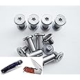 Amazon.com: 10 sets/lot Corby Fasteners - Assorted Diameters and Metals ...