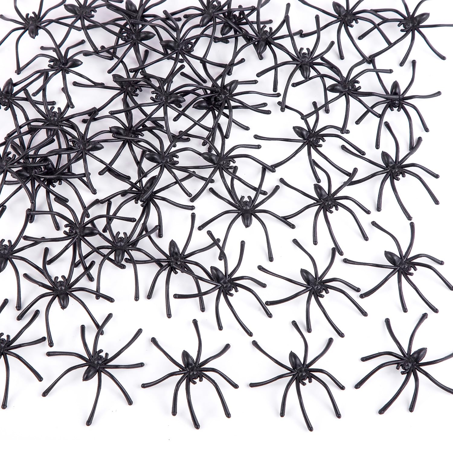 Mua 120 Pieces Halloween Realistic Plastic Spiders Black Small Spider ...