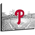 Amazon.com: Philadelphia Phillies Baseball Poster Sports Canvas Wall ...