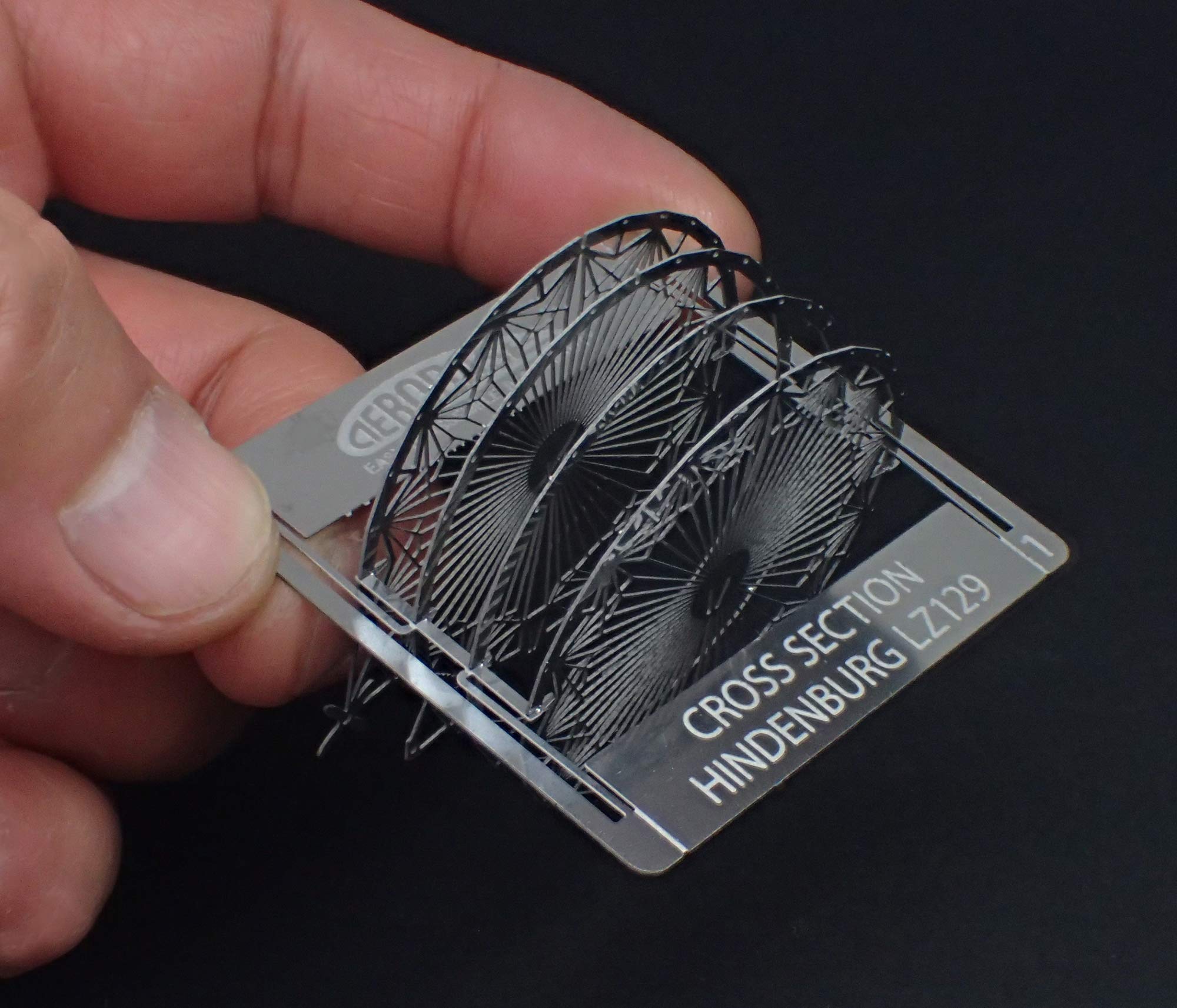 AEROBASE Cross Section Of The Hindenburg LZ129 Model Kit - Made In ...